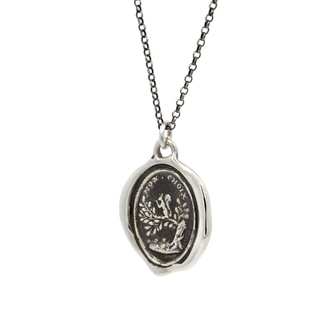 The Nut for Me – Silver Squirrel Wax Seal Pendant, Mon Choix Jewelry ...