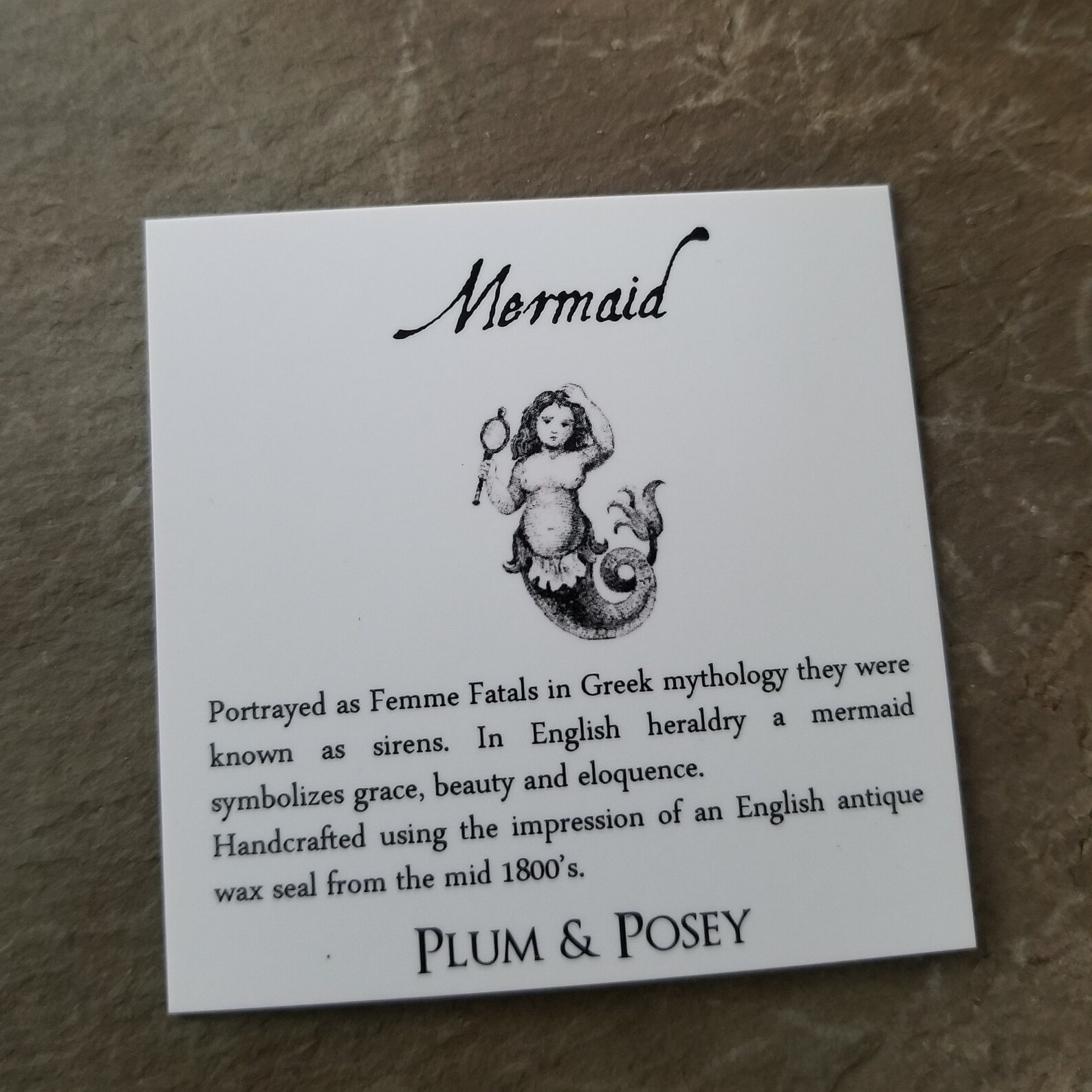 Mermaid Cufflinks Beauty Grace and Eloquence 194 - Etsy