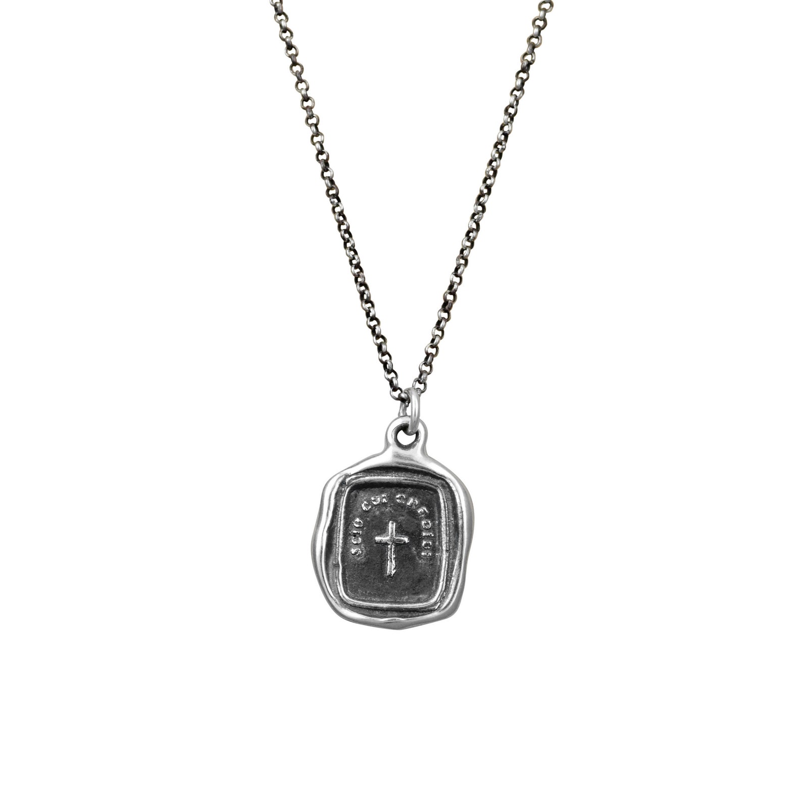 Christian Necklace Christian Cross Jewelry Made From an - Etsy Canada