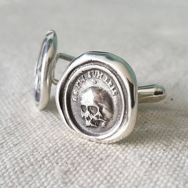 Skull Cufflinks - Etsy