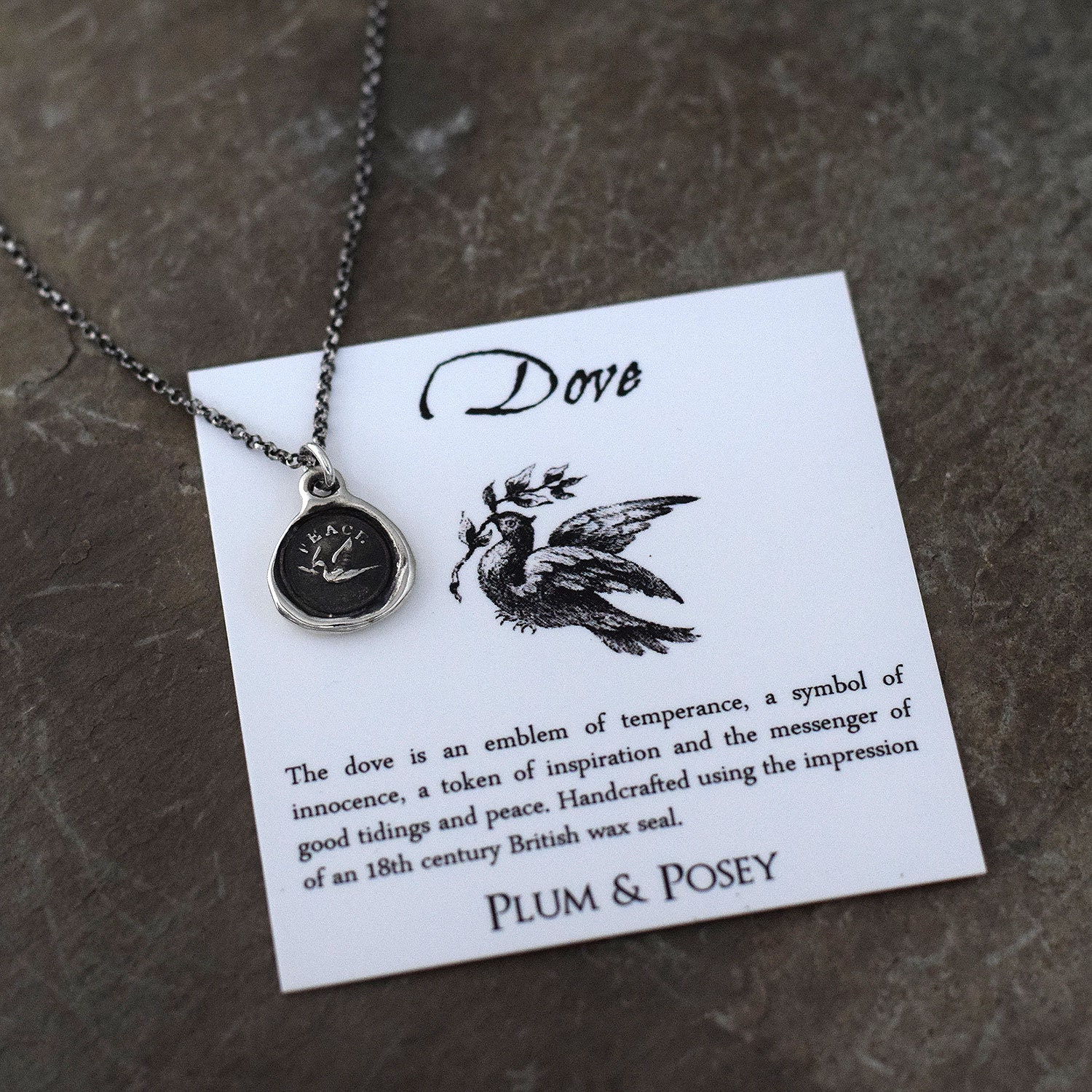 Peace Dove Wax Seal Ring - Whimsy Ring Dove 235R - Etsy