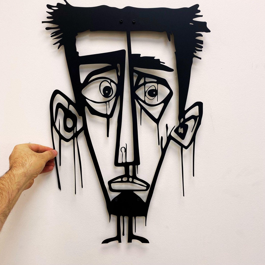 Pablo Picasso Metal Wall Art, Metal Wall Decor, Abstract Metal Wall Art ...