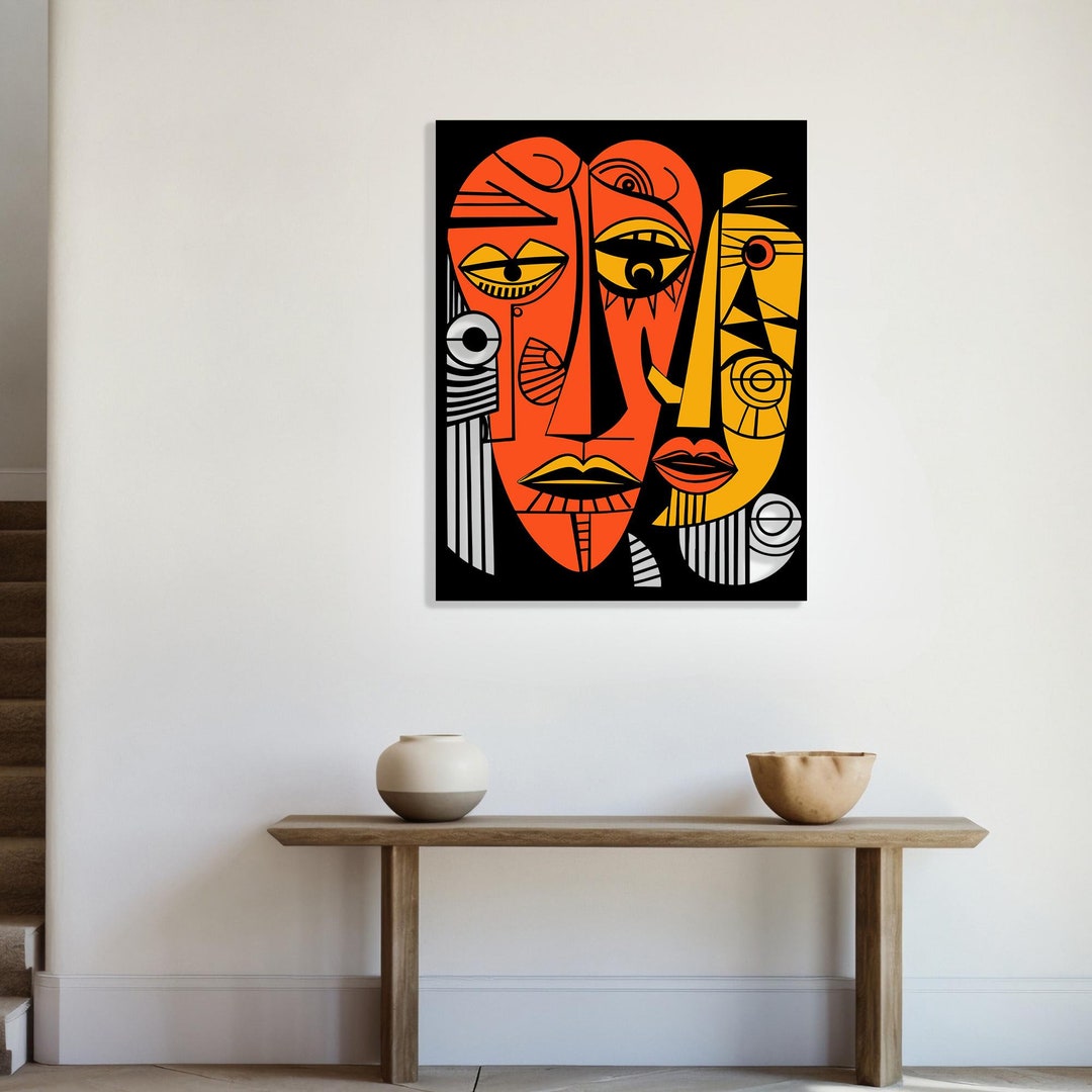 Colorful Picasso Wall Art, Pablo Picasso Metal Wall Decor, Picasso Wall ...