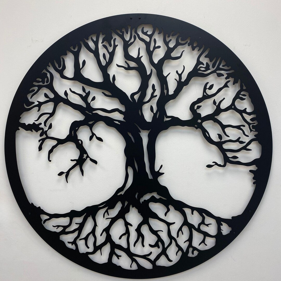 Tree of Life Wall Art,metal Wall Art,tree of Life Sign, Living Room ...
