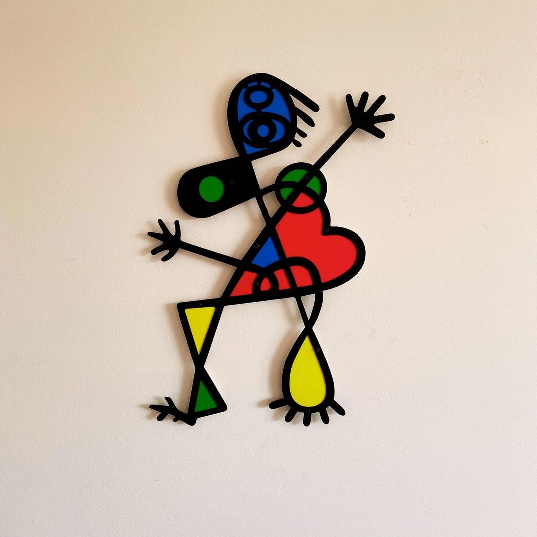 Colorful Picasso Wall Art, Metal Wall Decor, Pablo Picasso Metal Wall ...