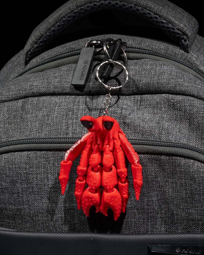 Hermit the Crab Keychain | 3D Printed | High Quality | an Original ...