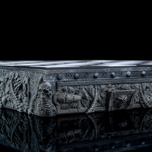 Hell's Gambit Chess Set Demonic Chess Board 3D Printed High Quality - Etsy