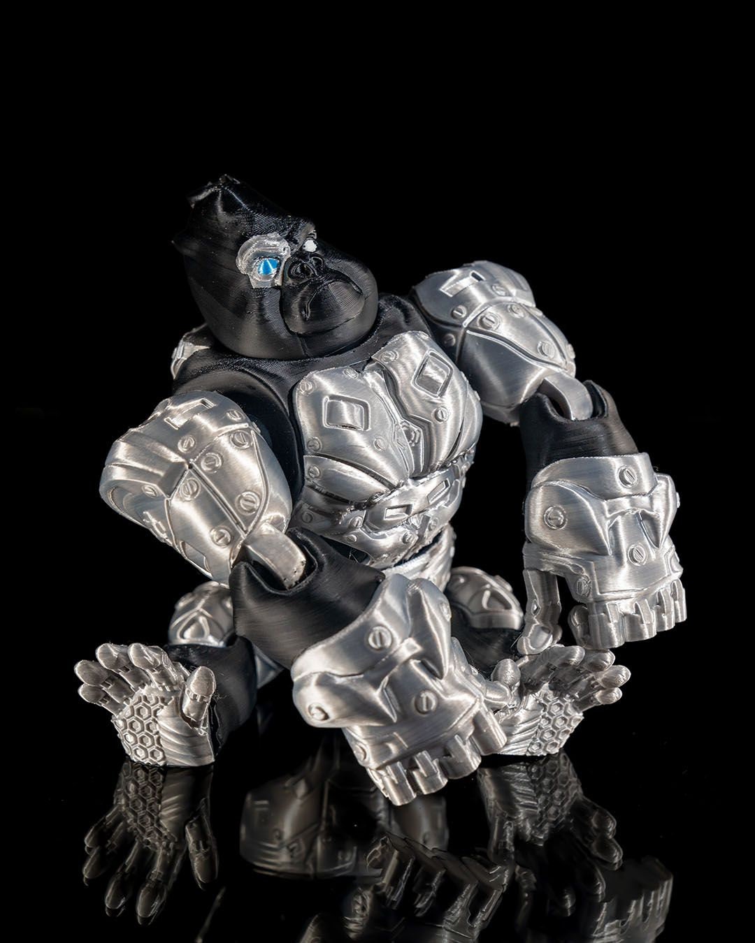 Cyborg Ape 3D Printed Fidget Toy Children's Toys Articulated Toy - Etsy