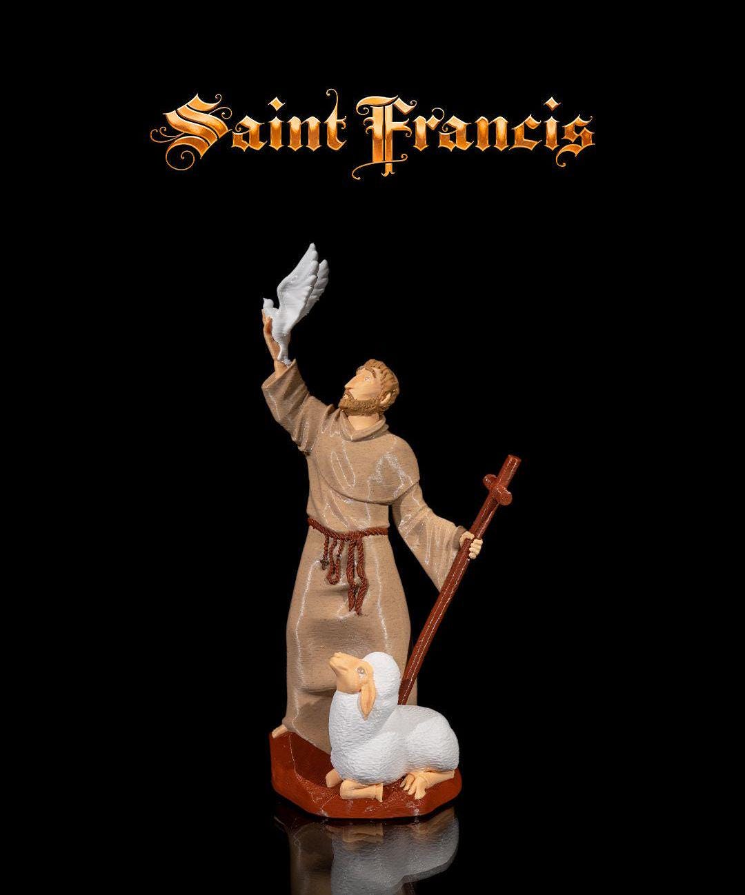 Saint Francis: A Symbol of Peace and Love | 3D Printed | Religious ...