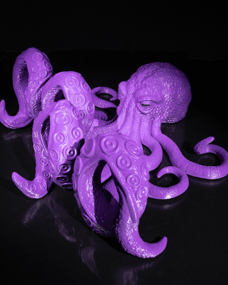 Octopus Headphone and Controller Holder | 3D Printed | Controller Stand ...