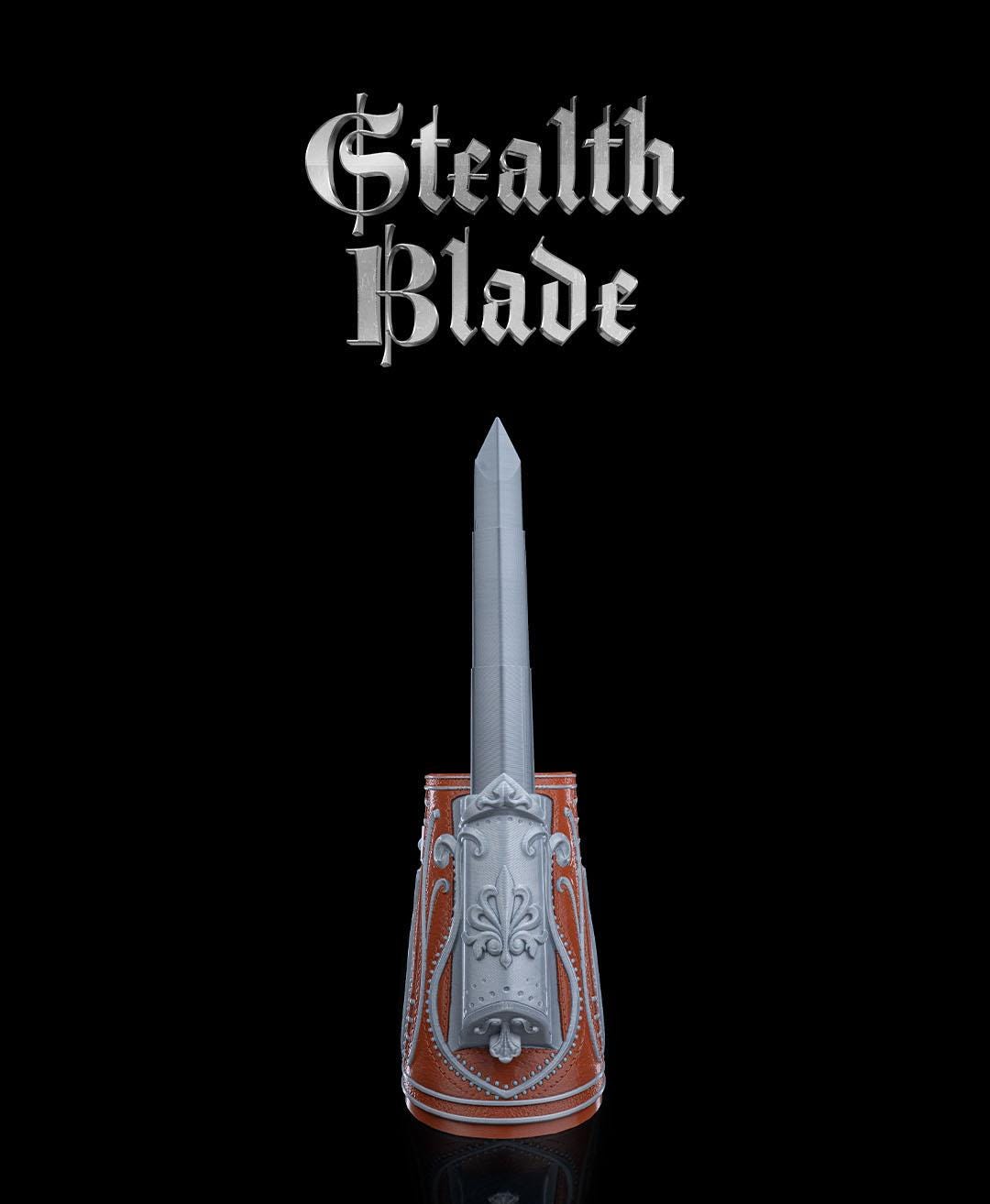 Stealth Blade | Collapsible Wrist Attached Blade | 3D Printed ...