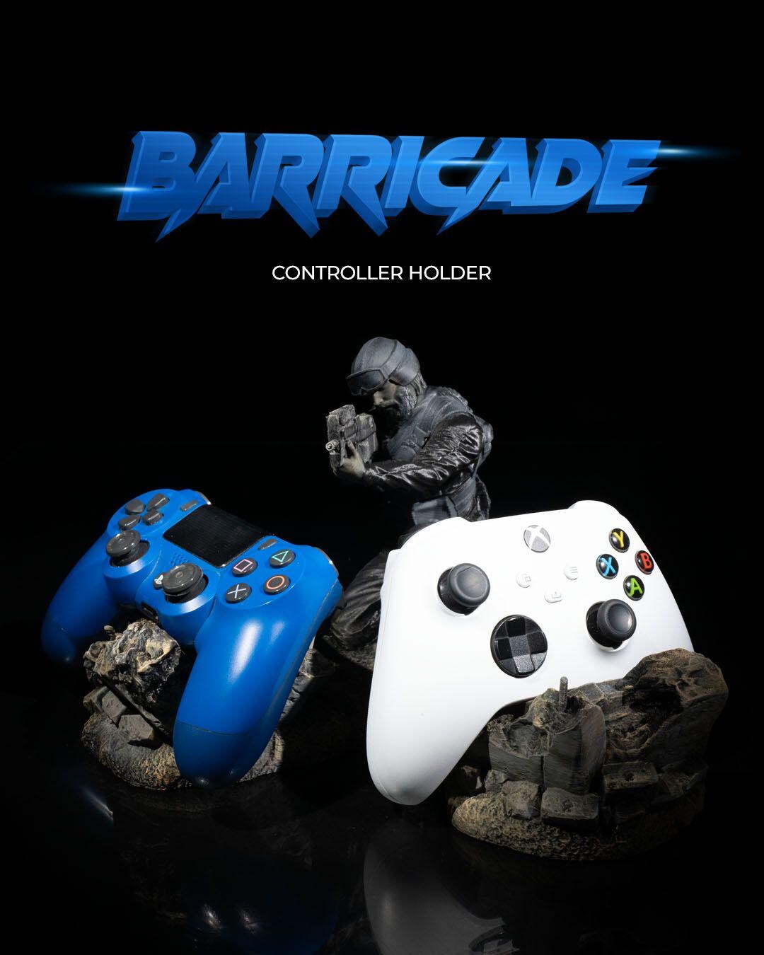 Soldier Controller Holder 3D Printed Controller Stand High Quality 2 ...