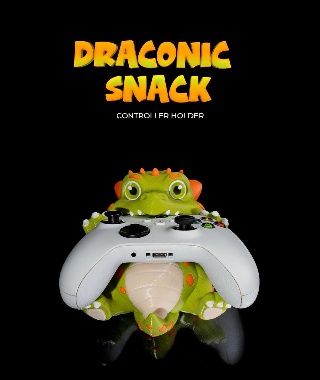 Draconic Snack Controller Holder | 3D Printed | Draconic Controller ...