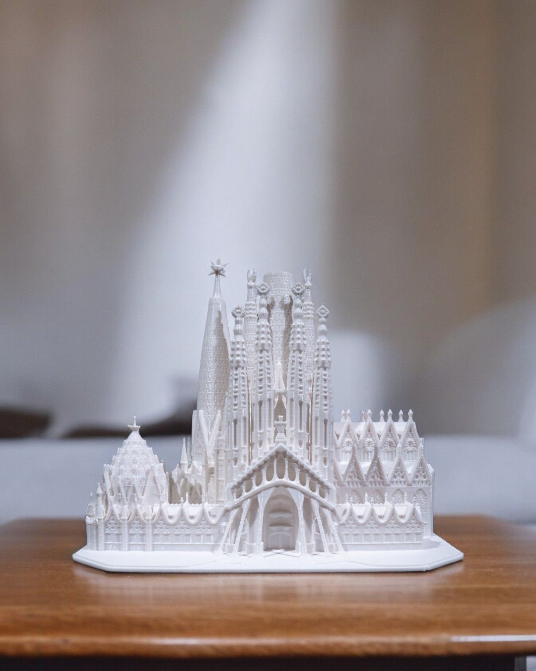Sagrada Familia - Beautiful Model of the Cathedral | 3D Printing | High Quality - Etsy