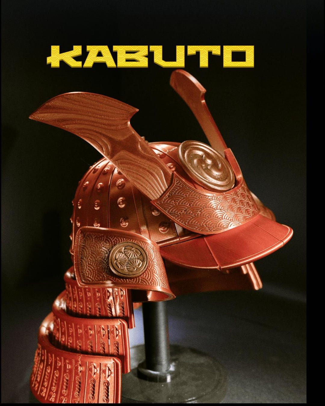 Kabuto Samurai Helmet | 3D Printed | Costume & Accessories | Samurai ...
