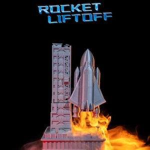 Steam Generator "rocket Takes Off" | 3D Printed | High Quality | Custom ...