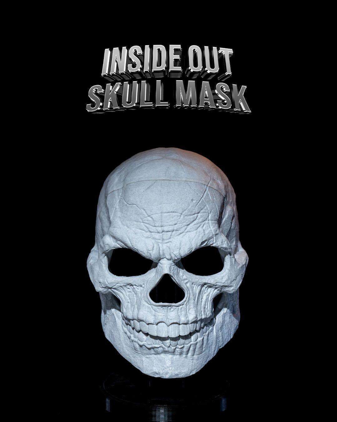 Skull Mask | Realistic Skull Mask | Cosplay Costume Mask With Removable ...