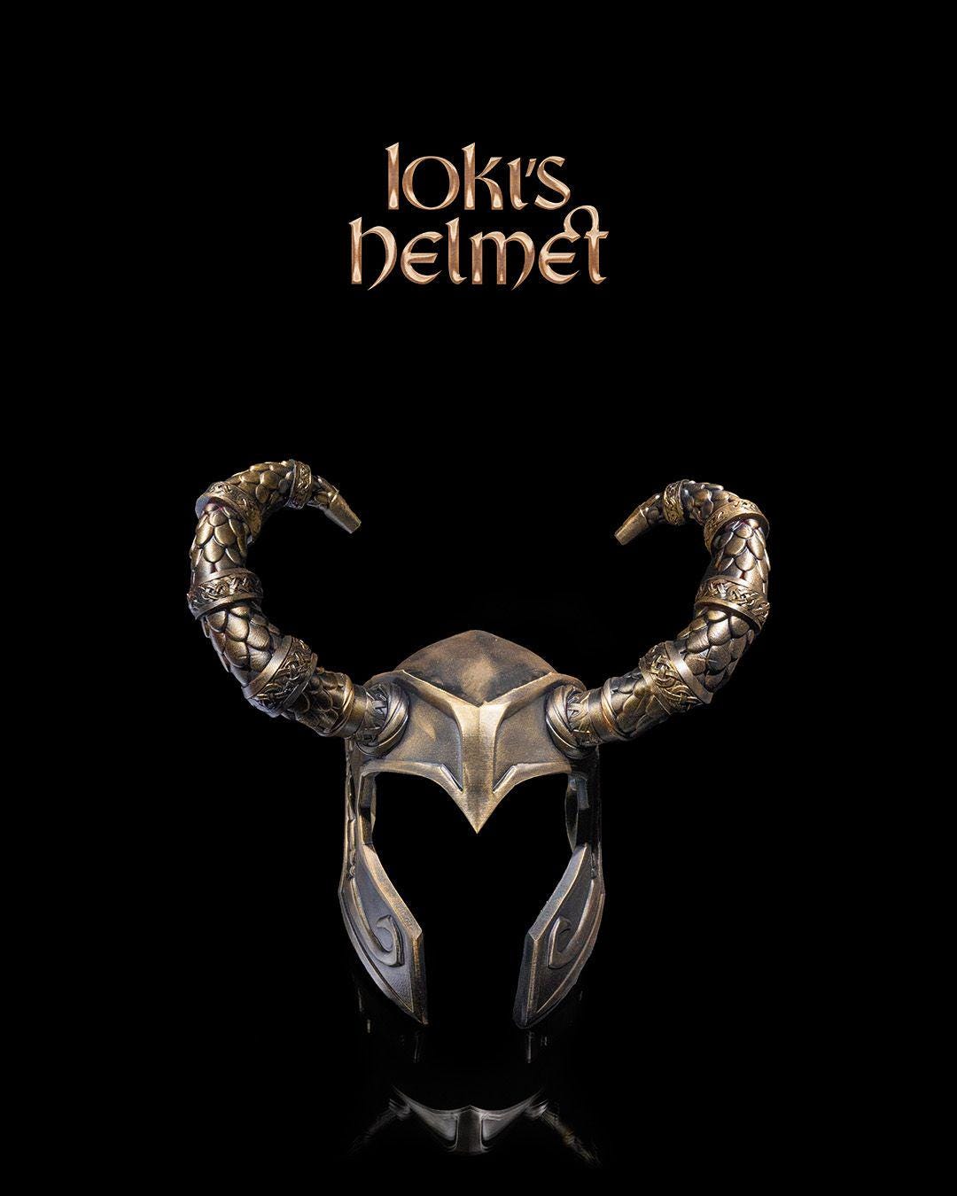 Unleash Your Inner Trickster: 3D Printed Loki's Helmet | Realistic War ...