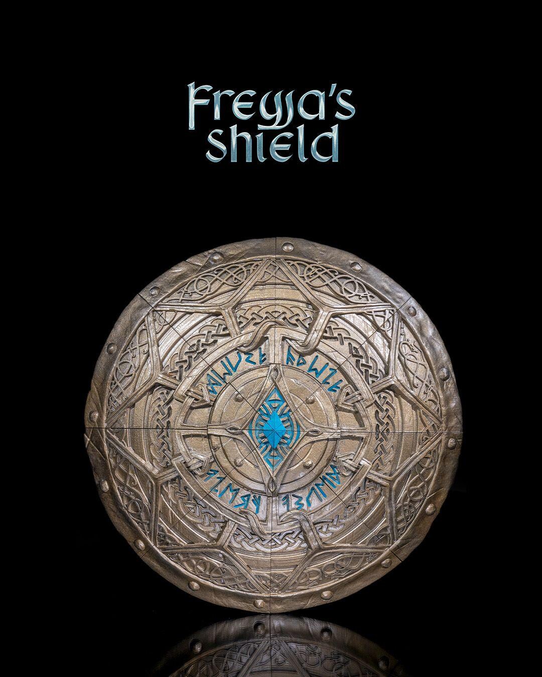 Embrace the Protection of the Goddess: Freya's Shield for Cosplay and ...