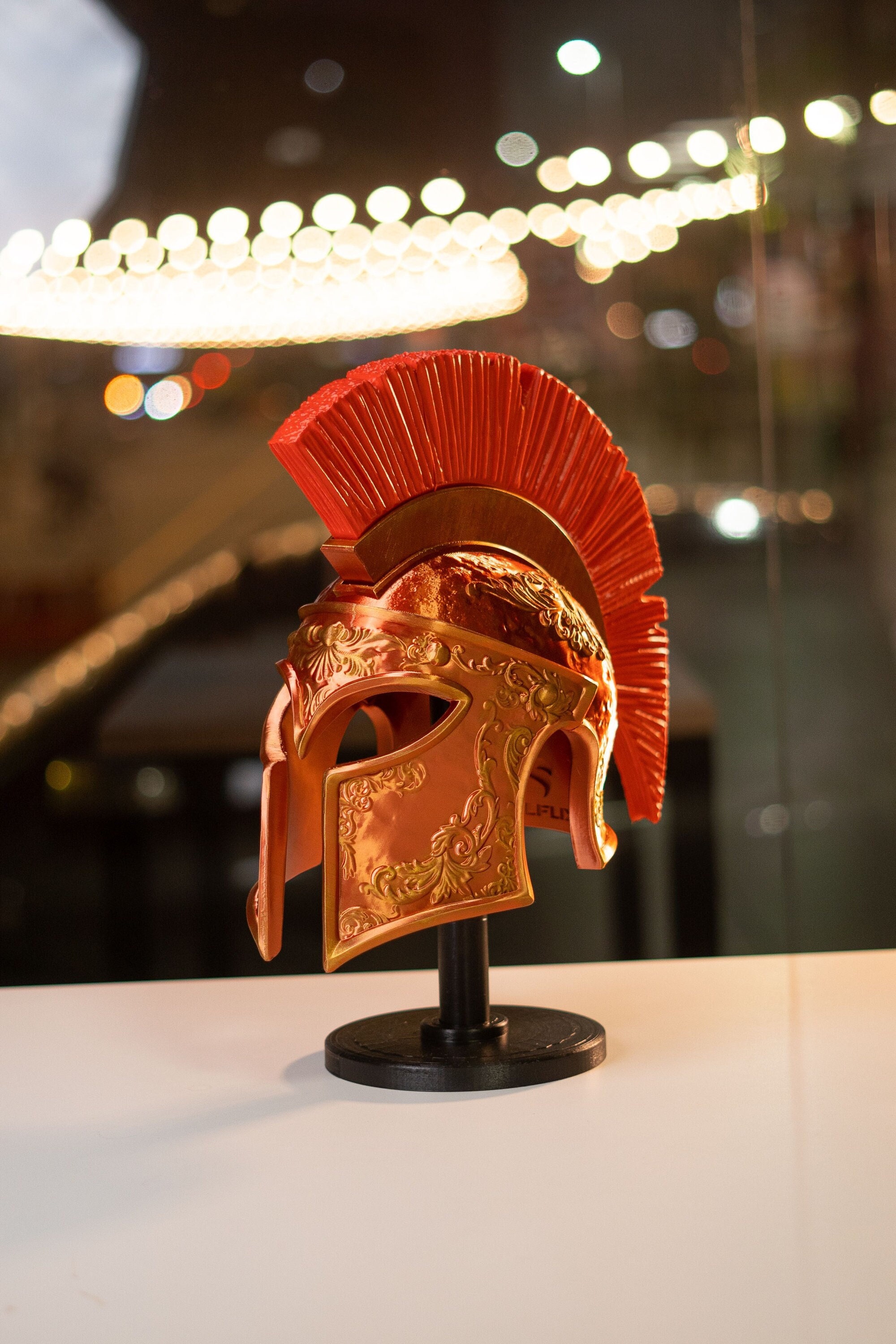 Spartan Helmet | 3D Printed | Gladiator Warrior Headwear | Historic ...