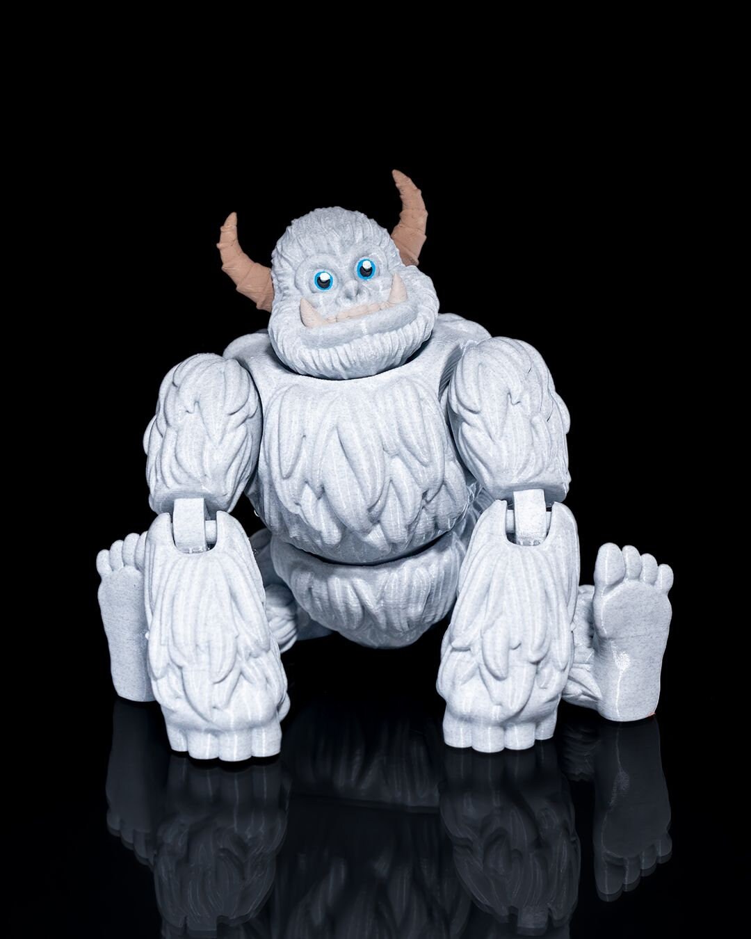 Movable Yeti Toy 3D Printed High Quality Custom Color Fidget Toy Toy - Etsy