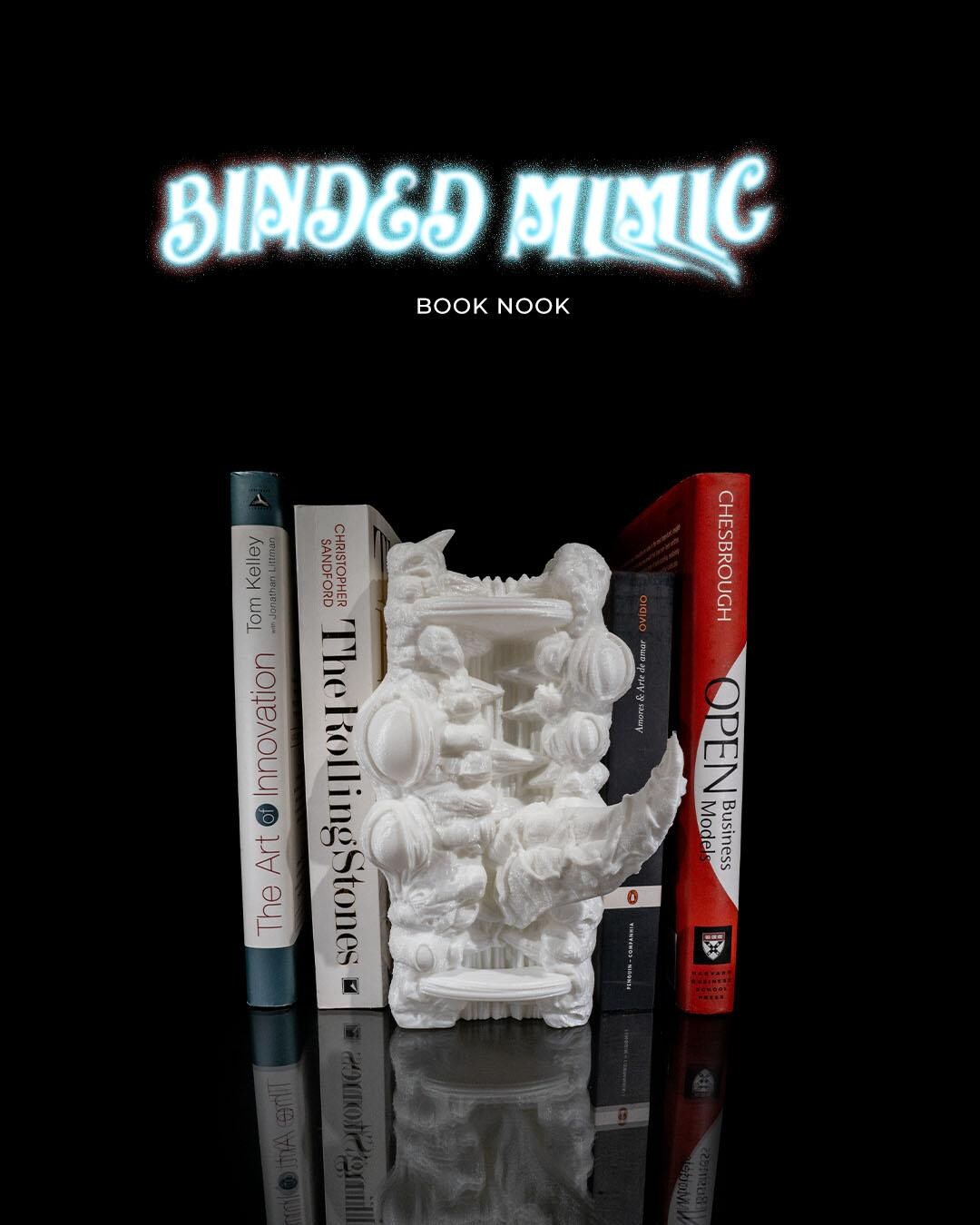 Binded Mimic Book Nook - A Monster Disguised as a Book | High Quality ...