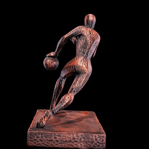 Basketball Champion | Basketball Player Statuette | 3D Printed | High ...