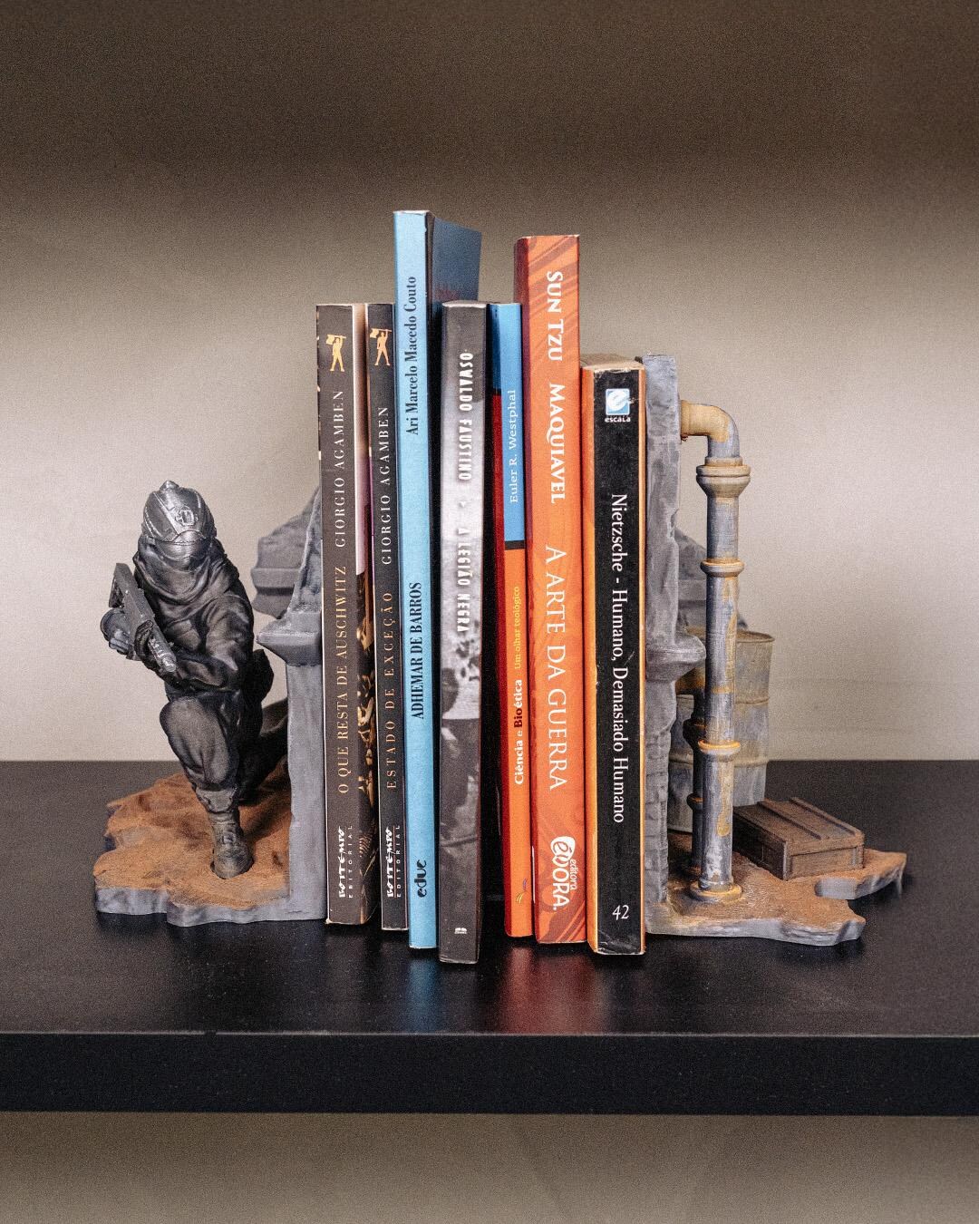 End of the Line Bookend | 3D Printed | Household | Book Nooks ...