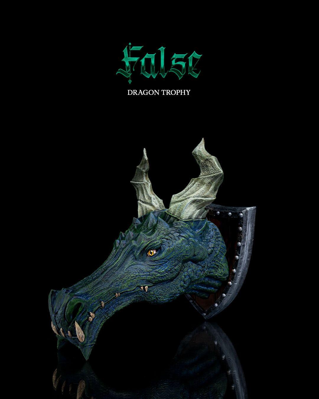 False Dragon Trophy | 3D Printed | High Quality | Dragon Trophies ...