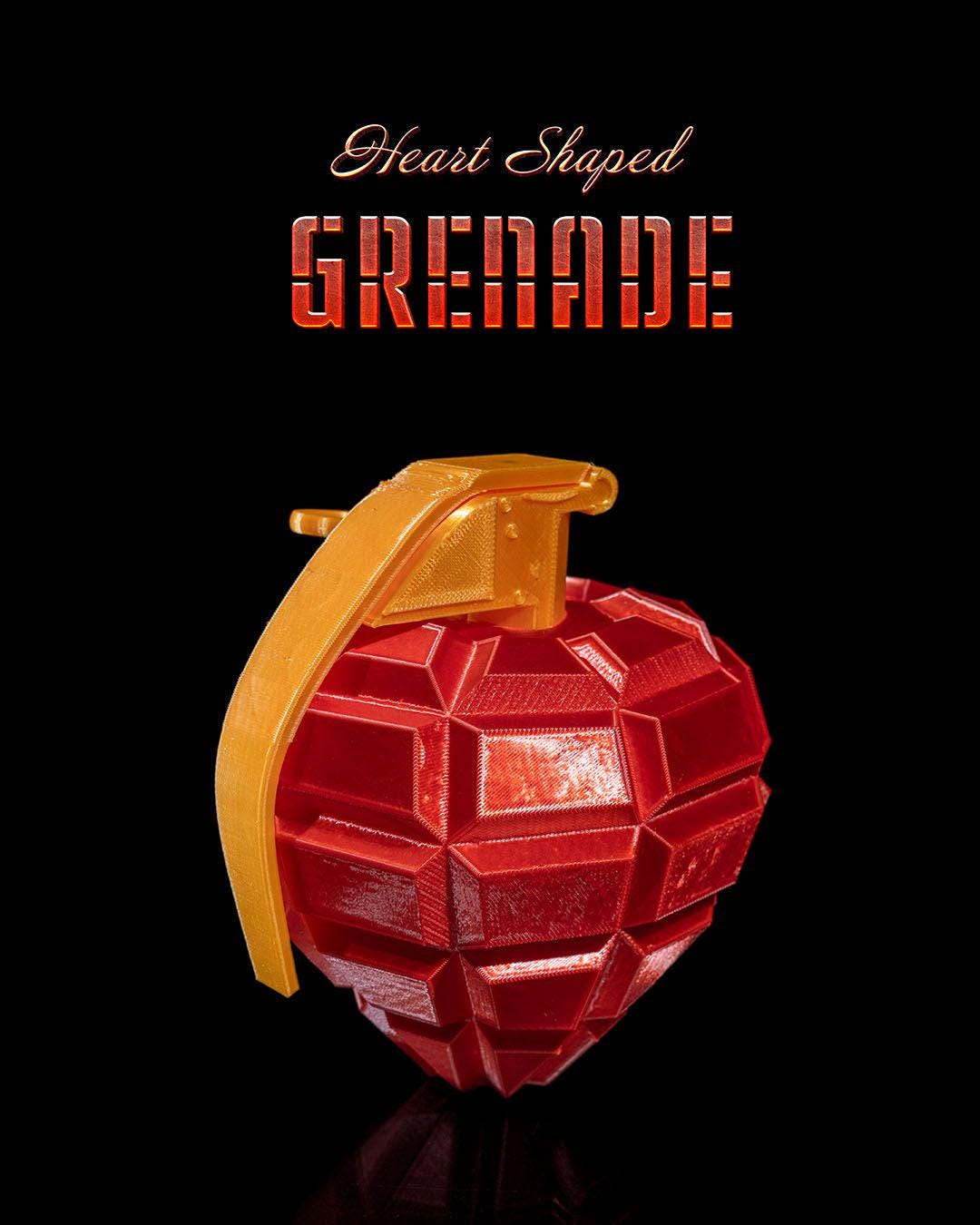 Love Grenade | 3D Printed | Valentines Day Gift Box | Seasonal ...