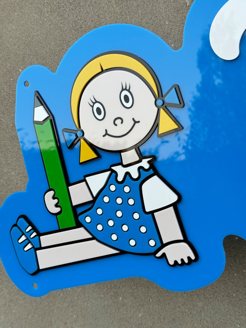 3D Layered Name Sign, Acrylic Cut Out Letters, Name Cutouts, Teenager ...