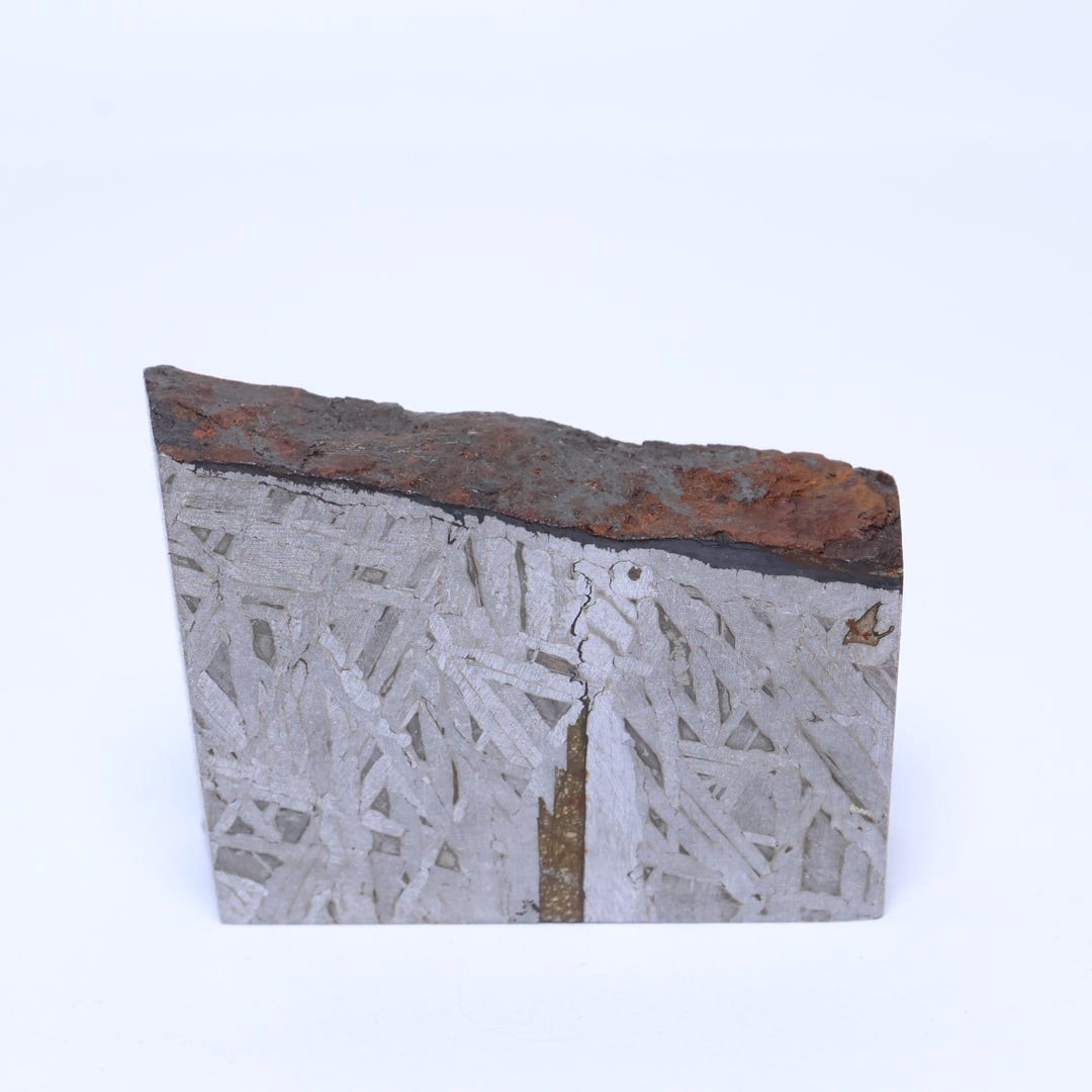 132g Natural Meteorite Piece,etched and Polished,natural Iron Meteorite ...