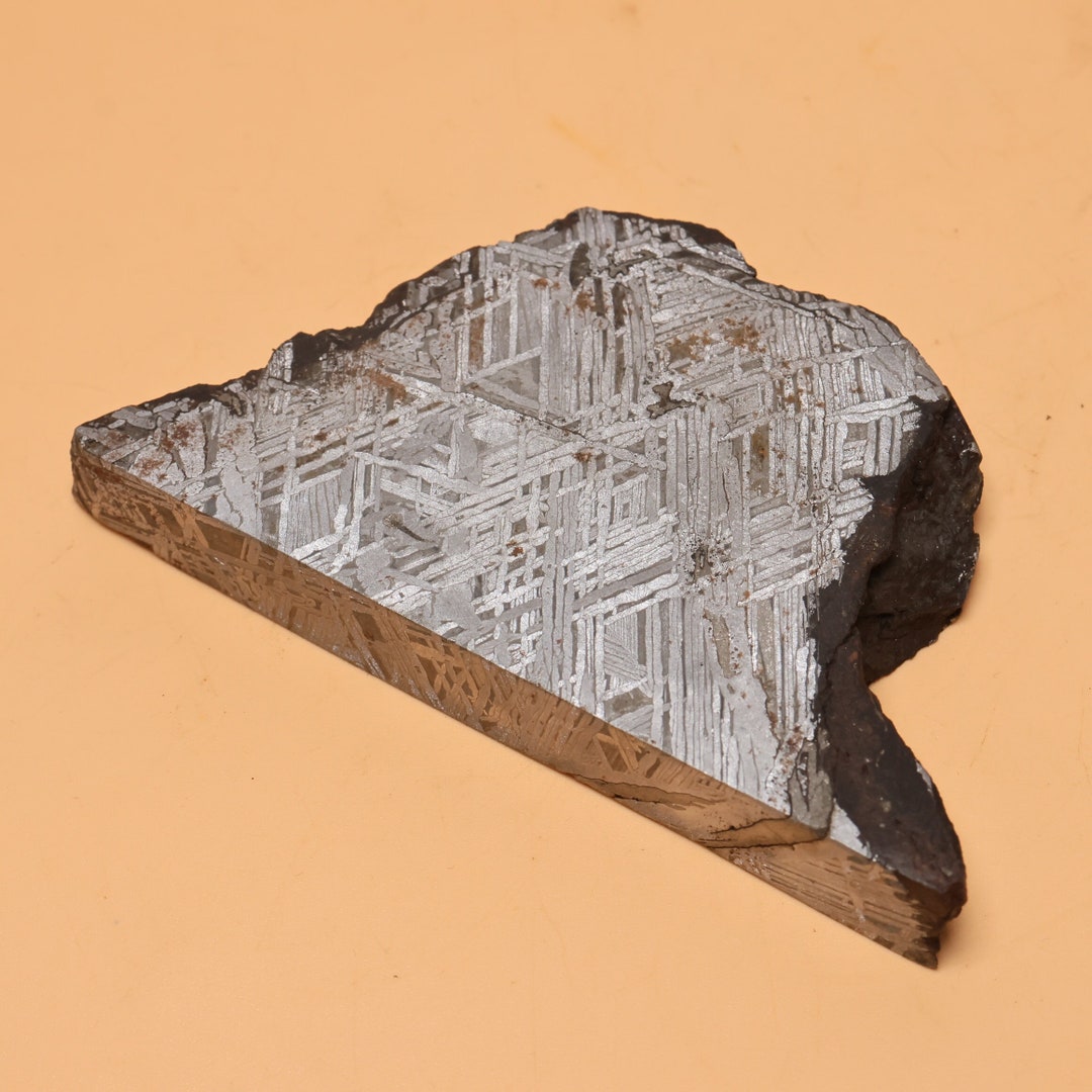 395G IRON METEORITE SLICE Collection Artware Space 677 - Etsy
