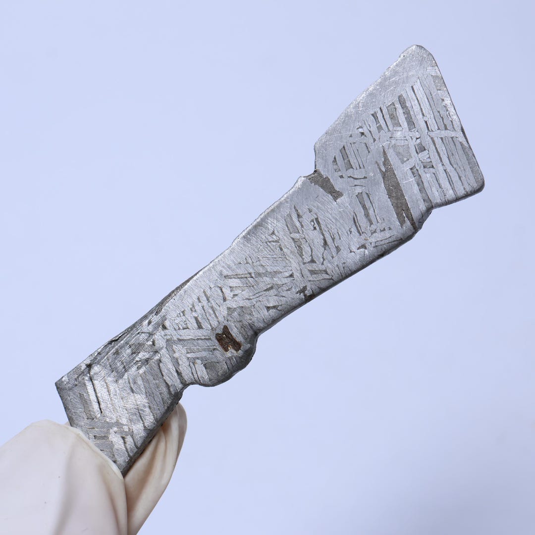 19g Natural Meteorite Piece,etched and Polished,natural Iron Meteorite ...