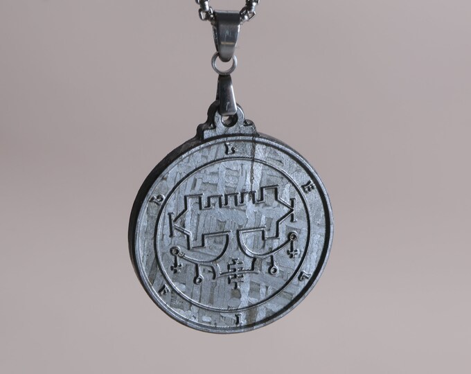 Meteorite Pendantking Belial Divine Power of Demon Lesser Key of ...