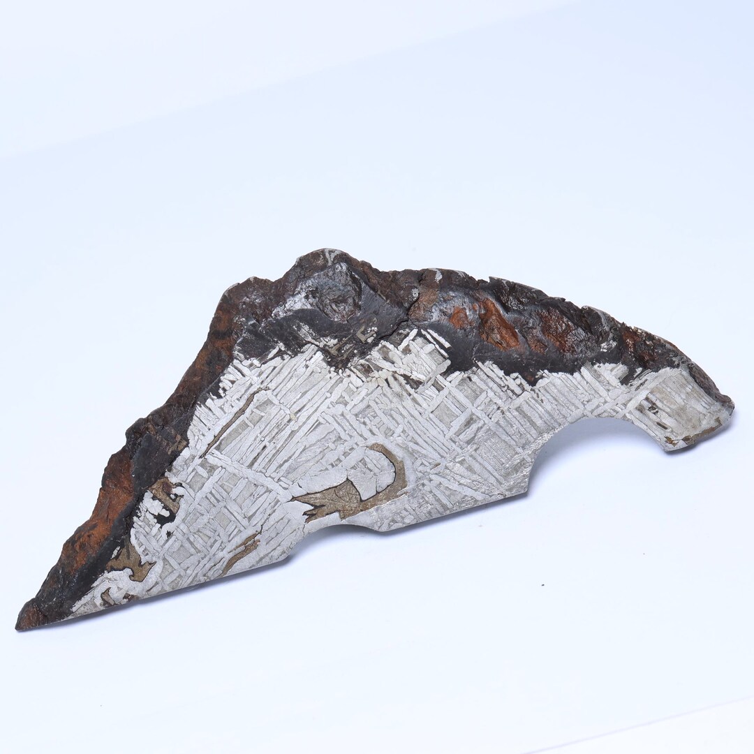 124g Natural Meteorite Piece,etched and Polished,natural Iron Meteorite ...