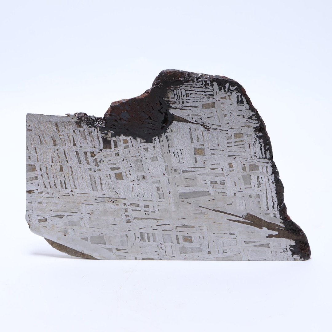 124g Natural Meteorite Piece,etched and Polished,natural Iron Meteorite ...