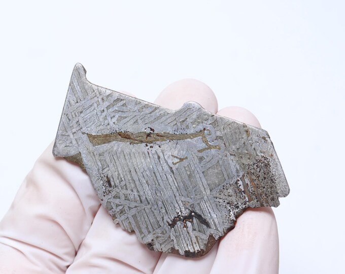 15g Natural Meteorite Piece,etched and Polished,natural Iron Meteorite ...