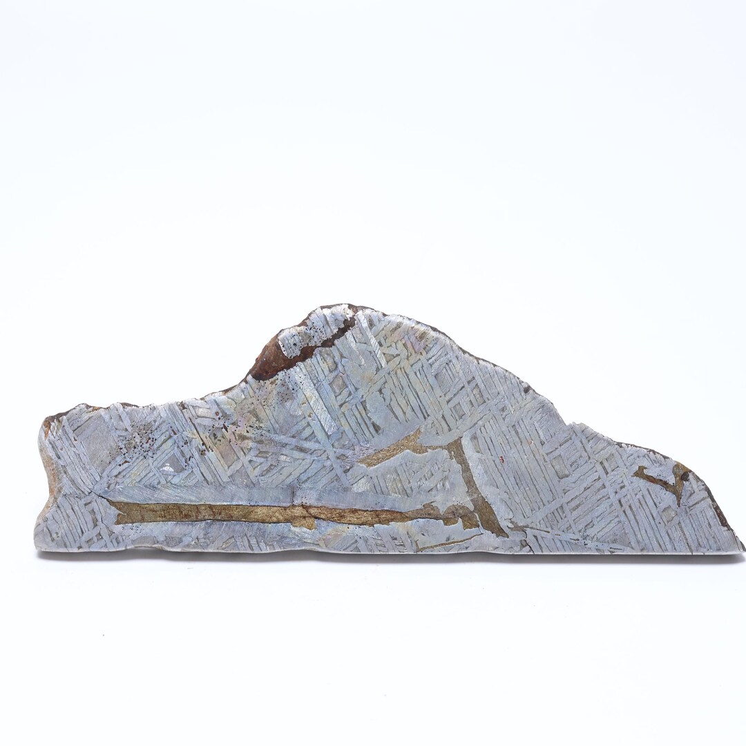 119g Natural Meteorite Piece,etched and Polished,natural Iron Meteorite ...