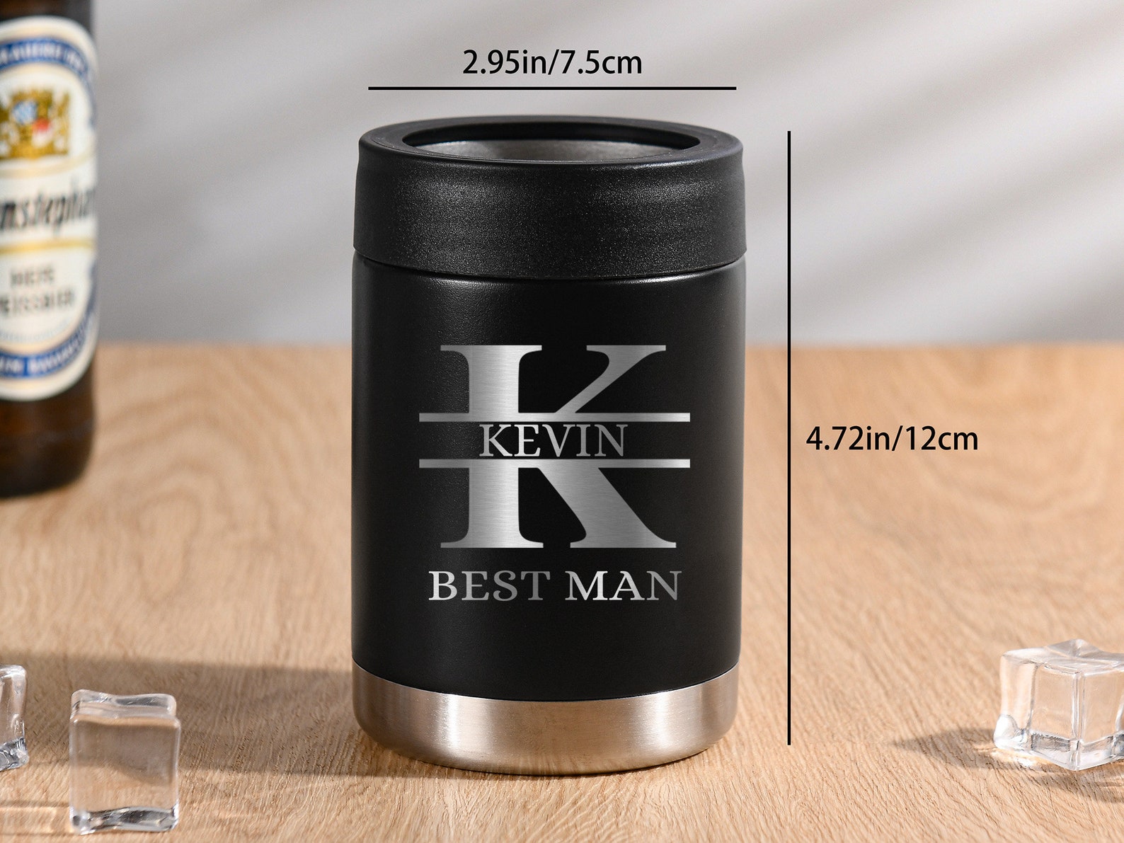 Groomsmen Customized Metal Can Cooler,personalized Beer Can Holder ...