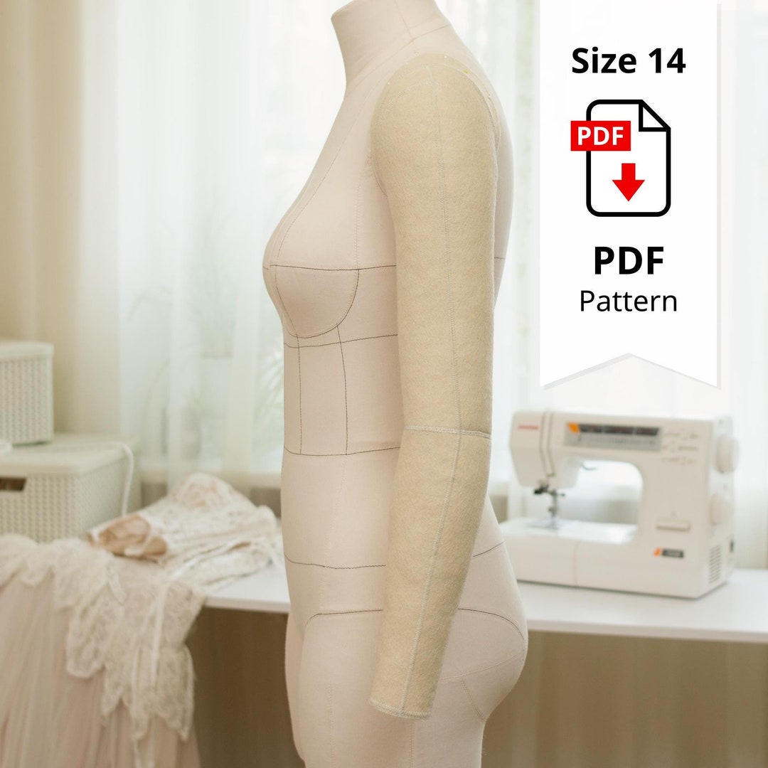 Sewing Pattern for Universal Arm Size 14 With Cover Included - Etsy