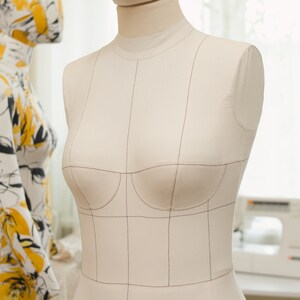 Sewing Pattern for Standard Dress Form Top Size 10 - Etsy