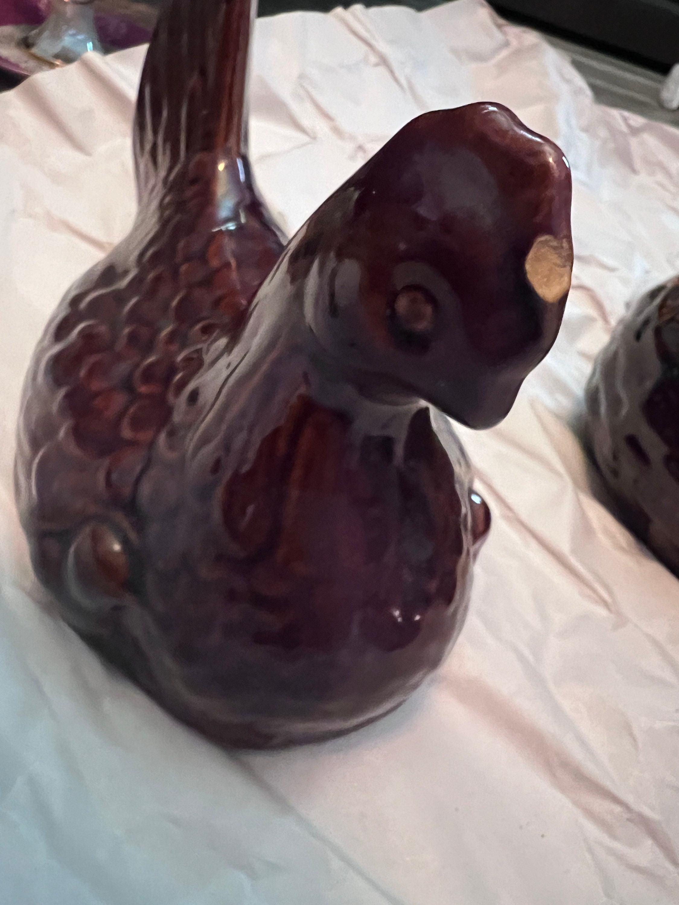 Vintage Chicken Ceramic Hull Pottery USA Hen on Nest Bake & Serve Dish ...