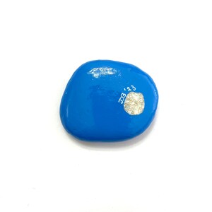 Hand Painted Rock - Blue Healing Stone - Breathe - Painted Rocks ...