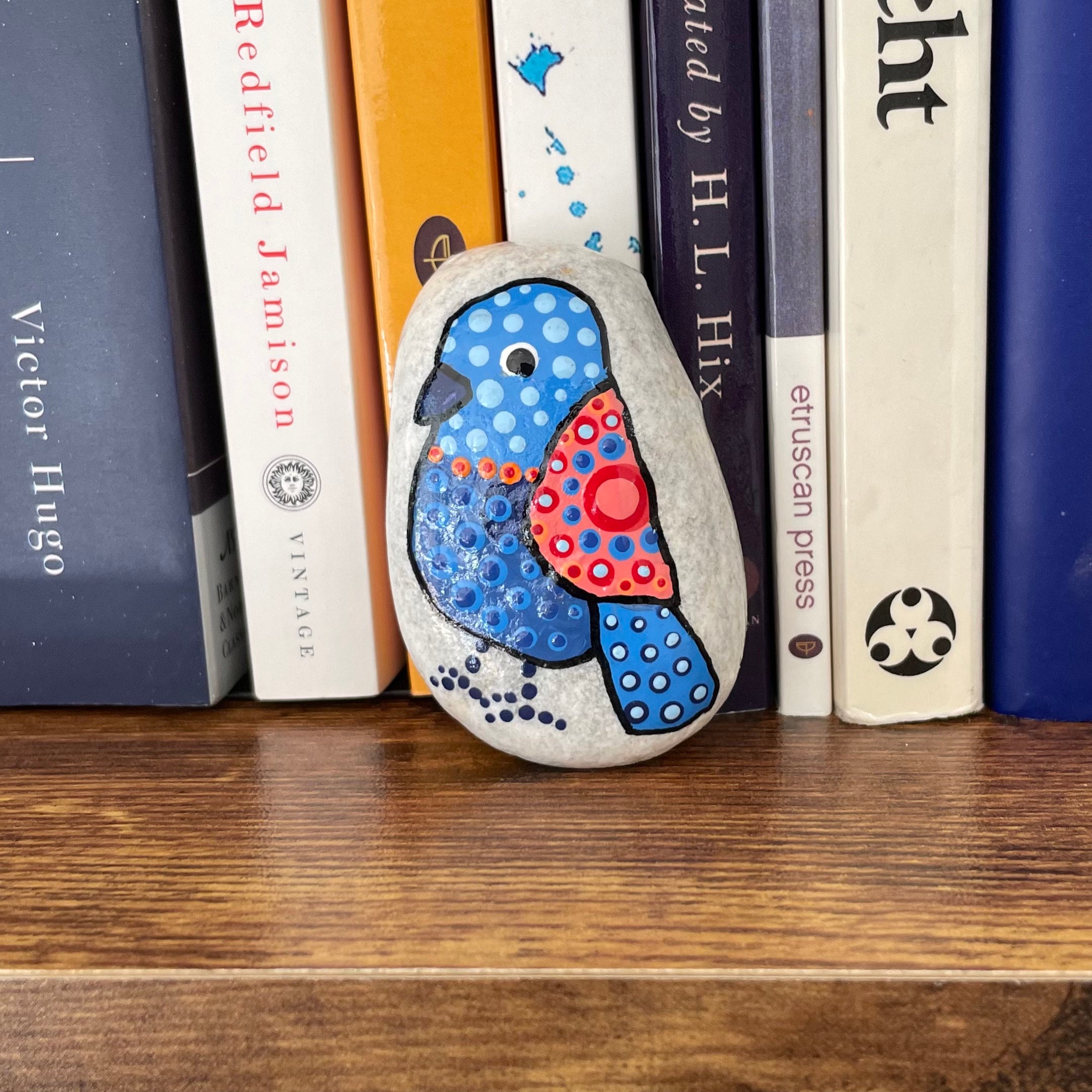 Birds Painted on Rocks Birds Rock Painting Cute Painted Stone Hand ...