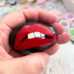 One Piece Rock Art - Hand Painted Stones and Rocks Anime - Cute Painted ...