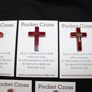 Pocket Cross, Pocket Hug, Pocket Prayer, Pocket Token, Religious Gift ...