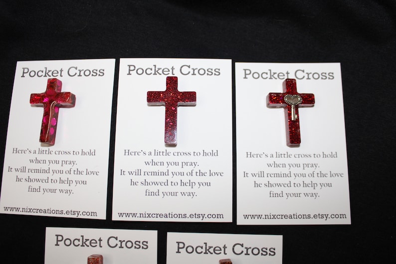 Pocket Cross, Pocket Hug, Pocket Prayer, Pocket Token, Religious Gift ...