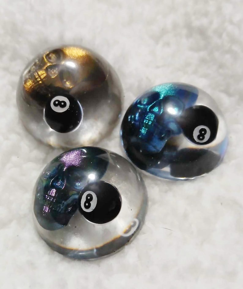 Resin 8 Ball Billiards Pool Pocket Marker - Etsy