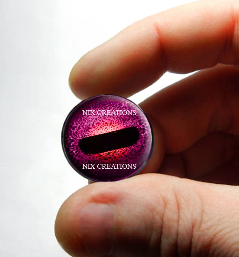 Glass Eyes Violet Ruby Octopus Glass Taxidermy Doll Eyes | Etsy